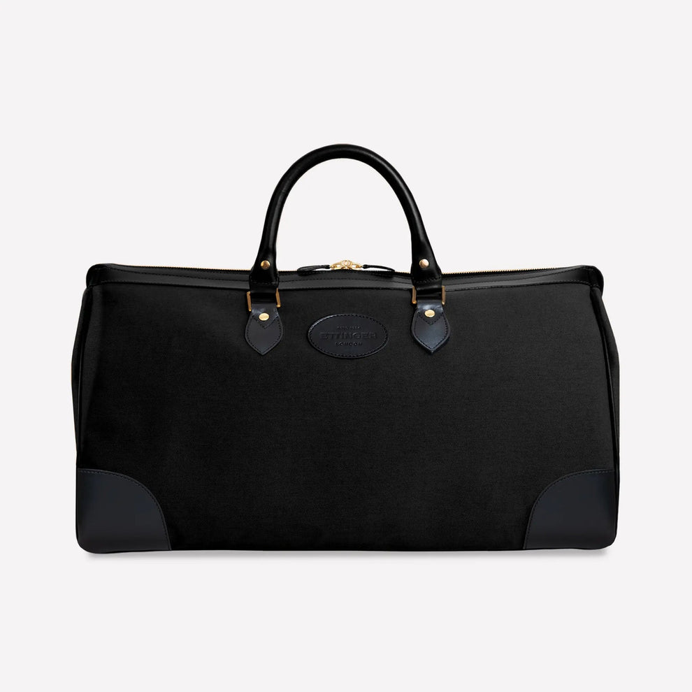 New Hurlingham Overnight Bag - Black – onlybrown